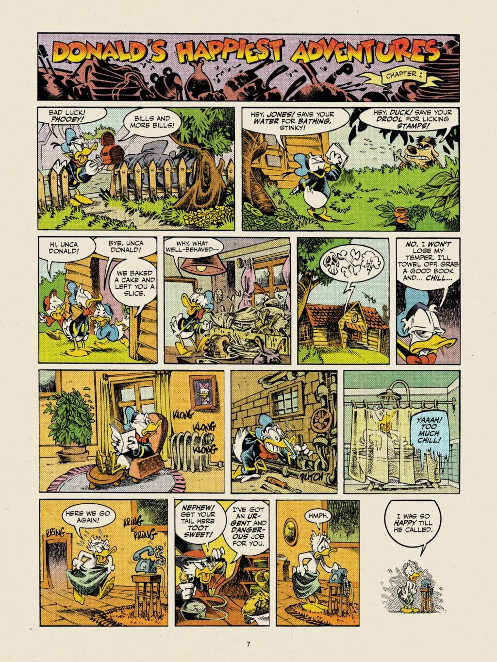[Review] Walt Disney's Donald Duck: 'Donald's Happiest Adventures' from ...