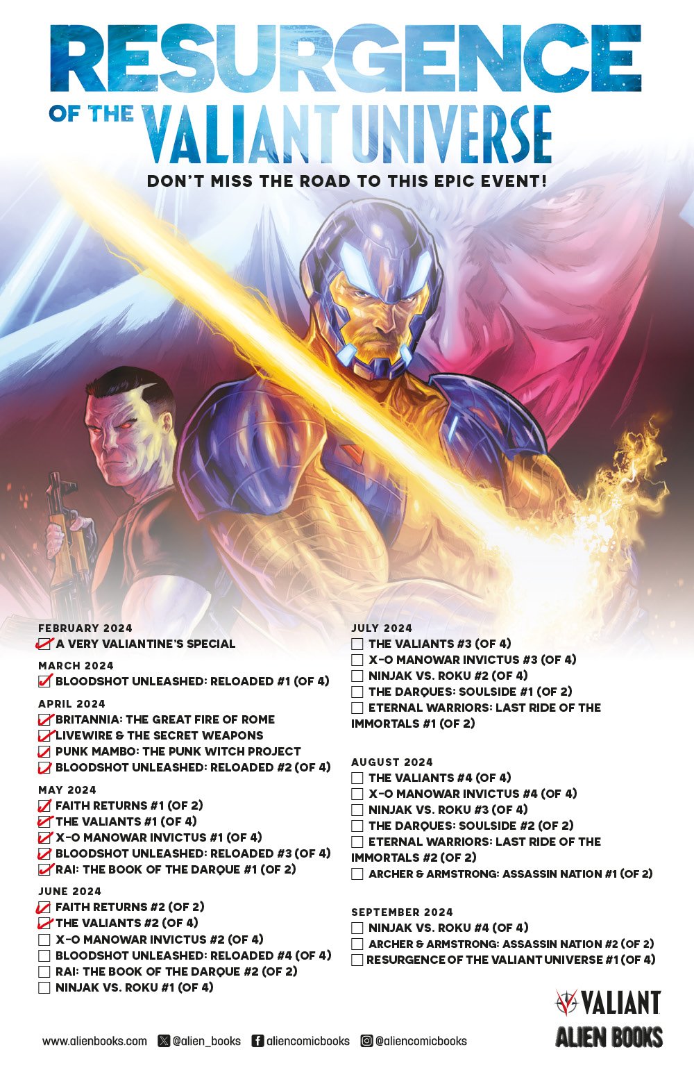 New This Week from Valiant Comics: NINJAK VS. ROKU #1 (of 4) – PopCultHQ